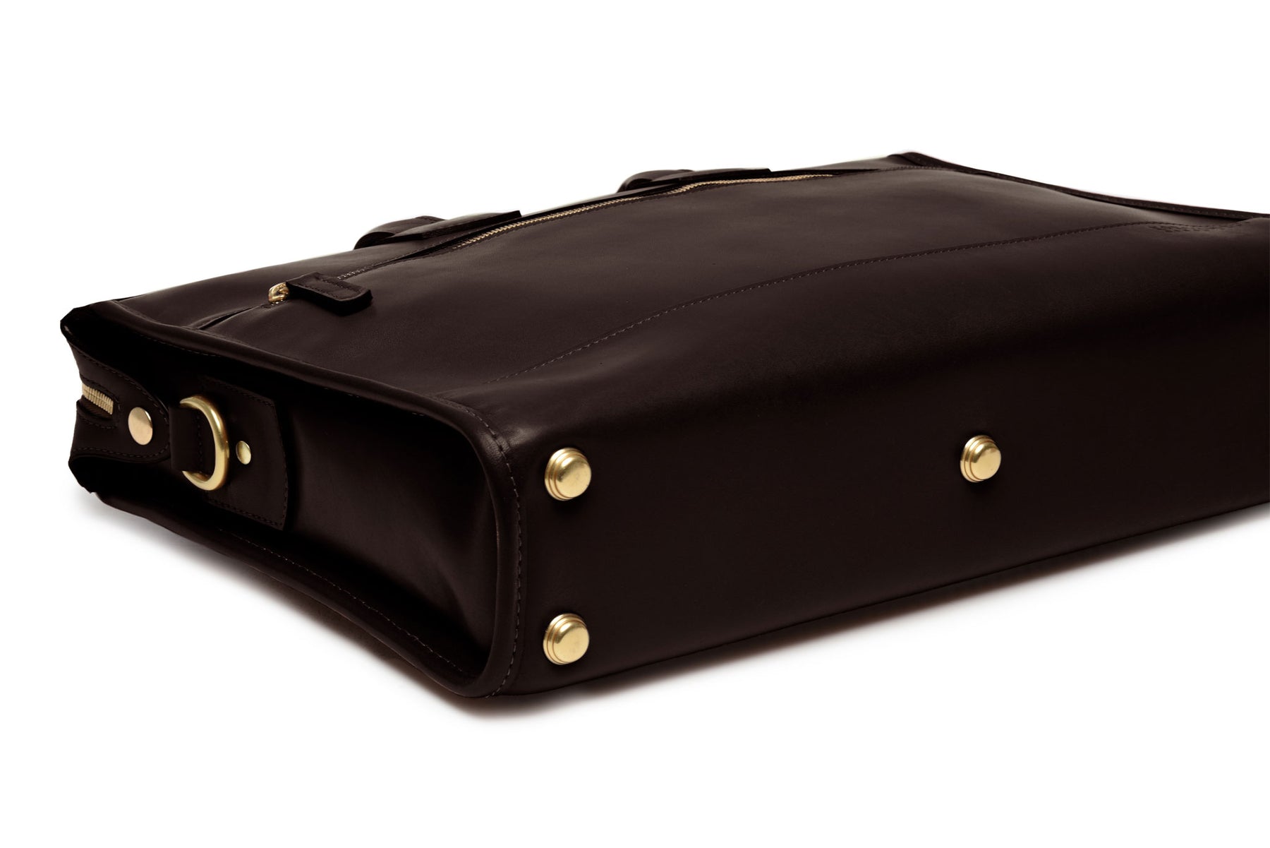 Lux Sawyer Slim Leather Briefcase – Korchmar