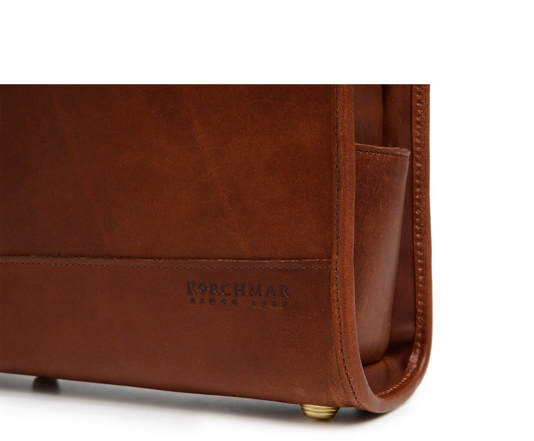 The Sawyer By Korchmar - Handcrafted Full Grain Leather Briefcase