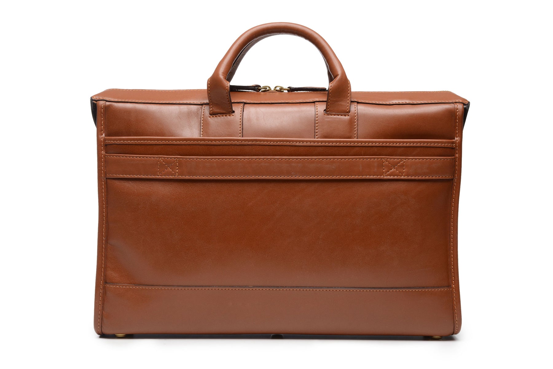 Lux Sawyer Slim Leather Briefcase – Korchmar